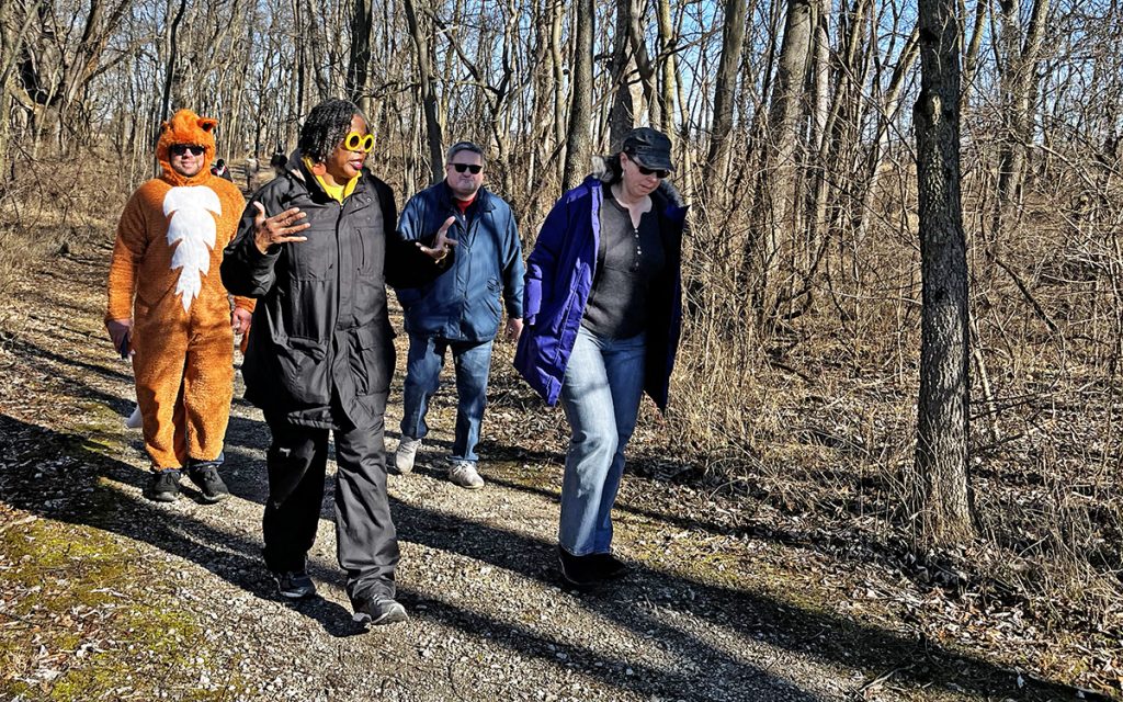 A FOX IN THE SNOW: the challenge of conquering 19 winter hikes demands ...