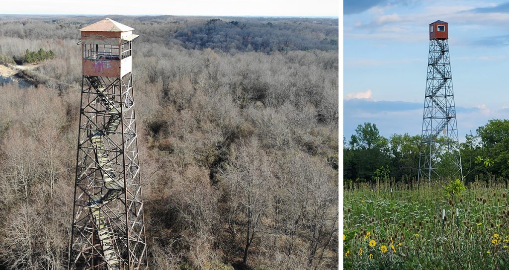 Are you bold enough to climb the fire tower? - Metro Parks - Central ...