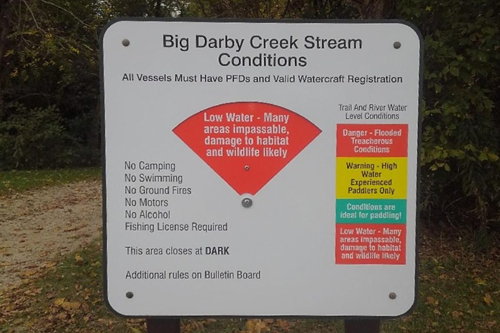 How low will they go? - Metro Parks - Central Ohio Park System